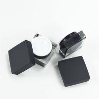 China Thick Wall Square Shape Acrylic Jar Plastic Container 30g 50g for Lotion and Cosmetic for sale