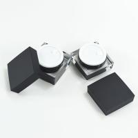 China Thick Wall Square Shape Acrylic Jar Plastic Container 30g 50g for Lotion and Cosmetic for sale