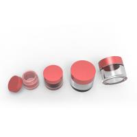 China AS Materials Round Shape Empty Plastic Jar for Nail Polish UV Gel 10g 20g 30g 50g 80g 100g for sale