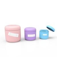 China PP Plastic Skin Care Jar Cosmetic Facial Cream Emulsion Jar Round Shape Cream Jar 60g for sale