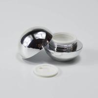 China 5g Ball Shape Acrylic Eye Cream Container for SKIN CARE Collar Material Acrylic for sale