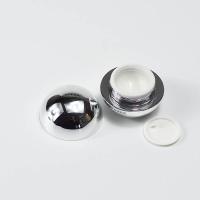 China 5g Ball Shape Acrylic Eye Cream Container for SKIN CARE Collar Material Acrylic for sale