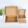 China Custom Logo Corrugated Mailer Box Tuck Top Recycled Kraft Paper Coated for sale
