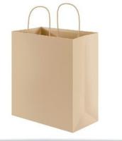 China customized Kraft Paper Bag string lifting Printed Kraft Bags for sale