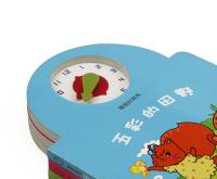 China 350gsm + 350gsm Art Paper Mounting Clock Hands Children Board Book Printing for sale