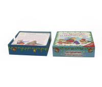 China Square Card Full Cover Children Board Card Printing and Package for sale