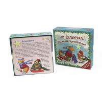 China Square Card Full Cover Children Board Card Printing and Package for sale