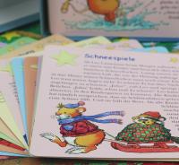 China Square Card Full Cover Children Board Card Printing and Package for sale
