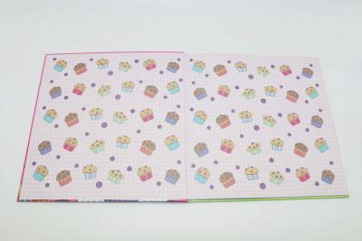 China Molly Square Hardcover Artpaper Sweing Binding Children's Book Printing for sale