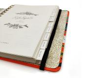 China Hardcover Loose Leaf Binder Rings Notebook Printing Service for sale