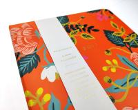 China Hardcover Loose Leaf Binder Rings Notebook Printing Service for sale