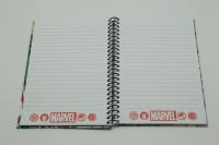 China Hardcover Printing Custom Journals Comic Double Binder Rings for sale