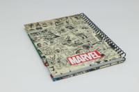 China Hardcover Printing Custom Journals Comic Double Binder Rings for sale