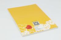 China 400g Art Paper Matte Lamination Cover Writing Book Printing Service for sale