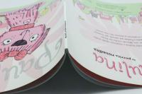 China Zoo Deer Dog 420g art paper Paperback Children Kid Story Book Printing Service for sale