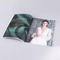 China Customized Size Matte Softcover Brochure Booklet Printing for sale