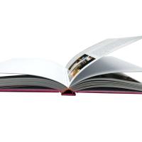 China A4 Hardcover Book Printing Leather Cover Hardcover Journal Printing for sale