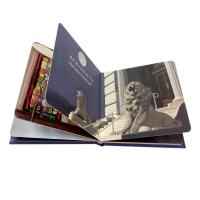 China Hardcover Art paper Board Book Printing Service Gloass Lamination for sale