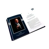 China Dust Jacket Hardcover Book Printing For Celebrity Biography Book for sale