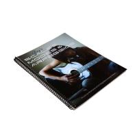 China Spiral Bind Musical Book Printing Service For Stave Music Piano Spectrum for sale
