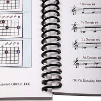 China Spiral Bind Musical Book Printing Service For Stave Music Piano Spectrum for sale