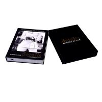 China 128g art paper Hard Bound Book Printing Luxury Gold Foil Stamping and Slipcase for sale