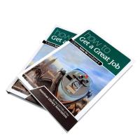 China Full Color Durable Hardcover Book Printing For Personal Career Guide Book for sale