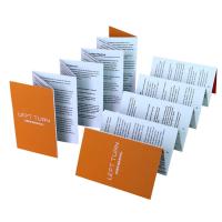 China Leaflet A5 Courier Pamphlets Printing Service 157g art paper for sale