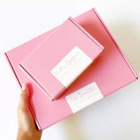 China Free Sample Custom Logo  Cosmetic Corrugated Packaging Mailer Box for sale