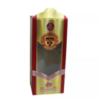 China Carton Watch Box Gift Packaging PVC Window Wine Cardboard Box for sale