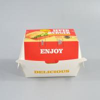 China Foodgrade Fast Food Takeaway Boxes Burger Fry Chicken Hotdog for sale