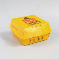 China Foodgrade Fast Food Takeaway Boxes Burger Fry Chicken Hotdog for sale