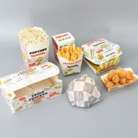 China Foodgrade Fast Food Takeaway Boxes Burger Fry Chicken Hotdog for sale