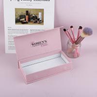 China Biodegradable Cardboard Makeup Brush Set Box Custom Logo Magnetic for sale