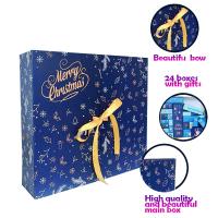 China Custom Yellow Riband Double Door Gift Box Make Up Luxury for sale