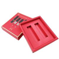 China Lipstick Lipgloss Cosmetic Packaging Box Embossing Glossy Lamination for sale