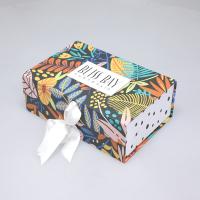China Swimwear Dress Pants Garment Packaging Box With Ribbon And Satin for sale