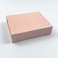 China Folding Pink Lingerie Scarf Packaging Boxes Custom Size for sale