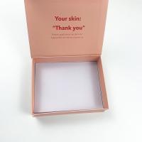 China Folding Pink Lingerie Scarf Packaging Boxes Custom Size for sale