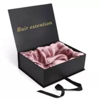 China Hair Extension Wig Luxury Black Gift Box for sale