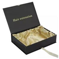 China Hair Extension Wig Luxury Black Gift Box for sale