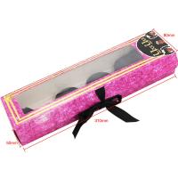 China OEM Custom Hair Bundle Packaging UV Coating With Ribbon for sale