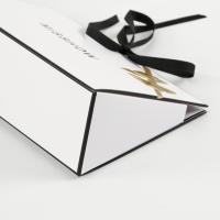 China Handbag Shape Packaging Boxes For Wigs Luxury glossy lamination for sale