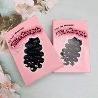 China Custom Logo Printing Wig Box Packaging Art Paper For Bundle Hair Extension for sale
