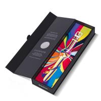 China OEM Black Cardboard Watch Gift Box Matt Lamination Printing for sale