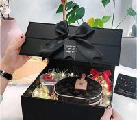 China OEM Custom Gift Packaging Custom Logo Printing Wedding Gift Box with Ribbon for sale