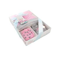 China clear Window Custom Luxury Gift Boxes for Baby Blanket Bibs Kids for sale