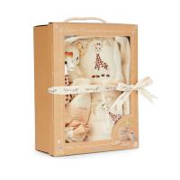 China clear Window Custom Luxury Gift Boxes for Baby Blanket Bibs Kids for sale