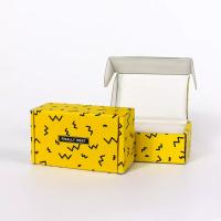 China Custom Logo Luxury Rigid Gift Black Yellow Packaging Candle Mailer Box for sale