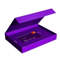 China Custom Printing Magnetic Closure Gift Box For Giftcard / Business Playing Cards for sale